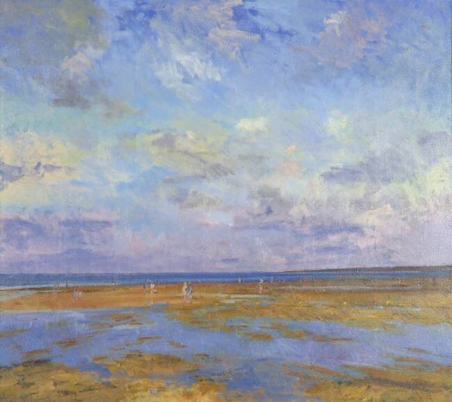 Brittany Beach de Christopher Glanville - Reproduction tableau
