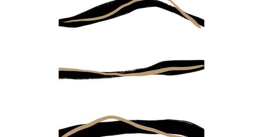 Ligne double de Anastasia Sawall - Reproduction d'art haut de gamme