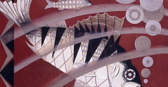 Poisson de Jean Dunand - Reproduction d'art haut de gamme