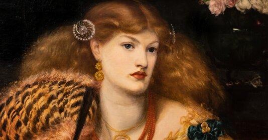 Monna Vanna de Dante Gabriel Rossetti - Reproduction d'art haut de gamme