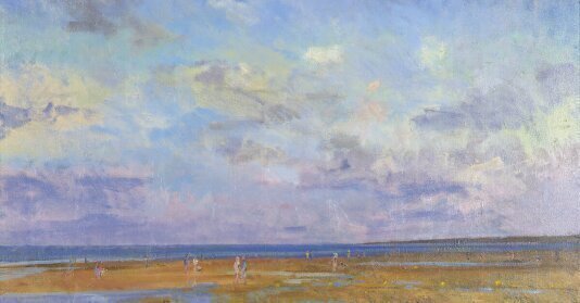 Brittany Beach de Christopher Glanville - Reproduction tableau