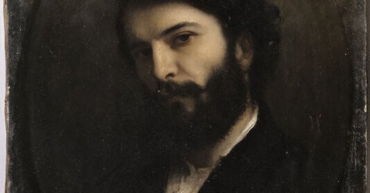 Autoportrait de Ernest Hébert - Reproduction d'art haut de gamme