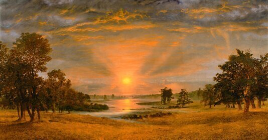 Evening de Andrew MacCallum - Reproduction tableau