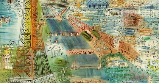 Paris de Raoul Dufy - Reproduction tableau