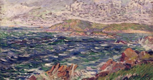 Saint-Briac de Paul Signac - Reproduction tableau
