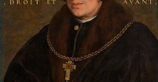 Sir Brian Tuke de Hans Holbein le Jeune - Reproduction tableau