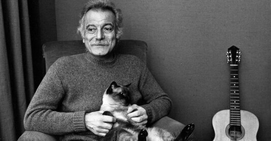 Georges Brassens de Louis Monier - Photographie d'art