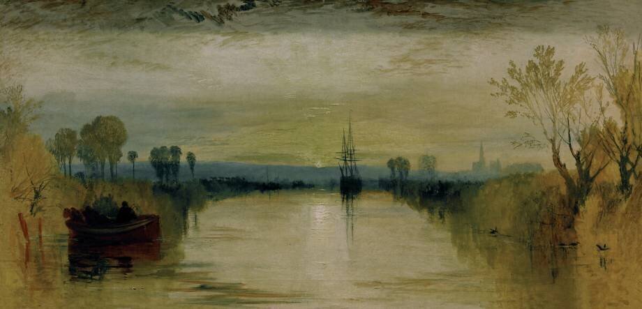 The Chichester Canal de Joseph Mallord William Turner - Reproduction ...