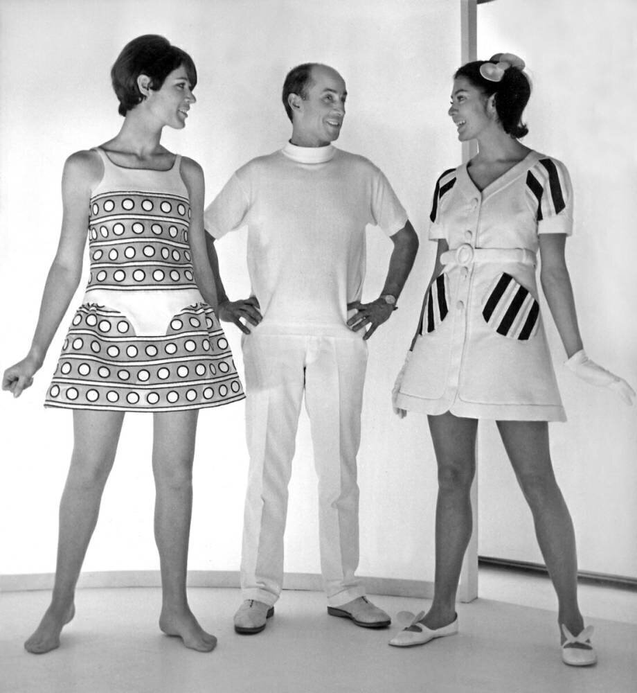 André Courreges et ses créations le 26 janvier 1968 de Rue des Archives ...